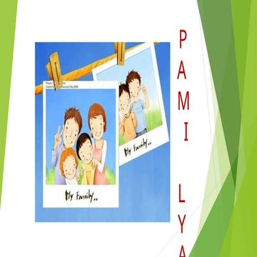Konsepto at mga Miyembro ng Pamilya/ Araling Panlipunan | PPTX