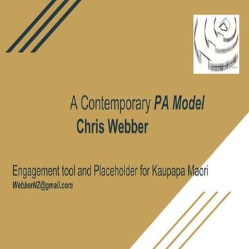 Conceptual Pa model for Maori Public Health/Hauora-a-iwi 13 June19 | PPT