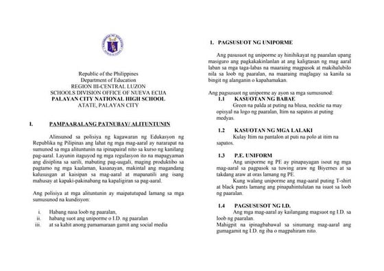 KASUNDUAN-NG-MAGULANG-AT-NG-PAARALAN-SA-MGA-ALITUNTUNIN-NG-PAARALAN-1.pptx