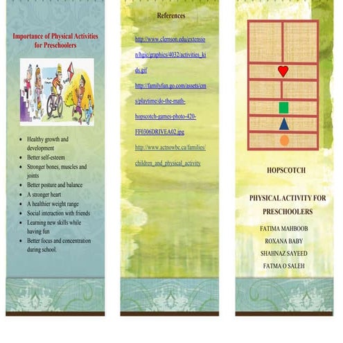 Pamphlet physical version1 | PDF | Children\'s Health | Healthy Living