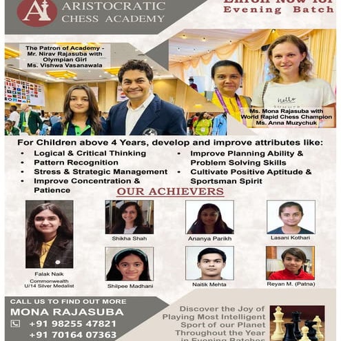 Aristocratic Chess Academy Brochure File | PDF