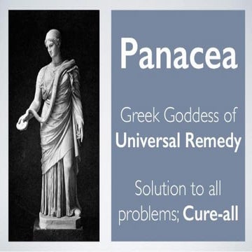 Panacea | PPT