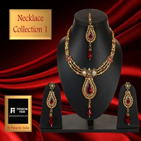 Panache india necklaces 1 indian ethnic jewelry designer necklase sets ...