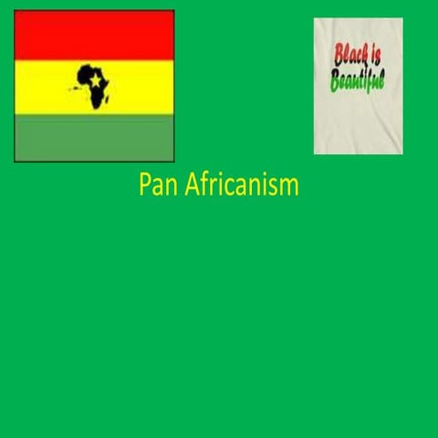 Pan Africanism | PPTX