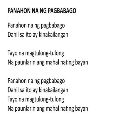 Bagong Pilipinas Hymn .pptx