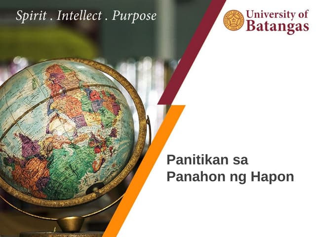 Haiku sa panahon ng hapon | PPTX