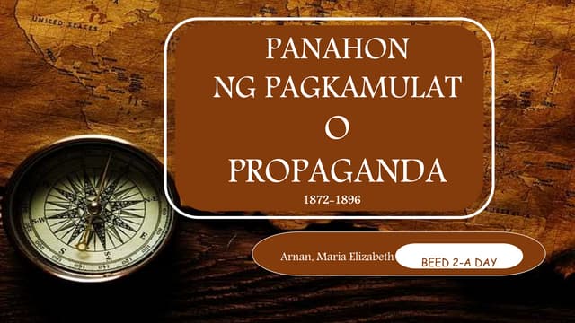 ANG MGA PROPAGANDISTA 6 | PPTX