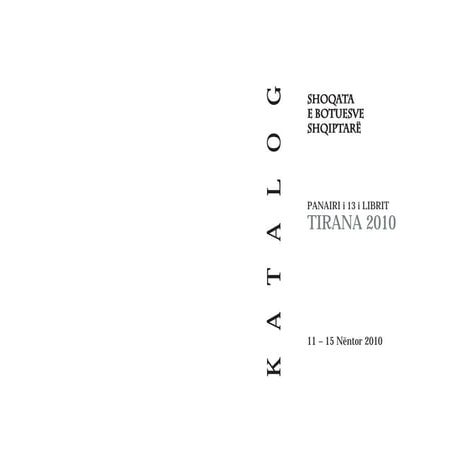 Panairi i Librit T I R A N A 2010 Katalog | PDF