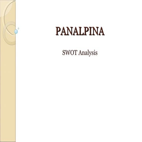 Panalpina Presentation | PPT