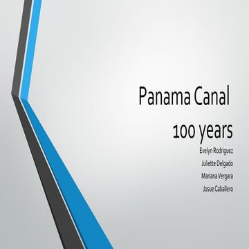 Panama canal | PPT