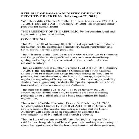Panama rules | PDF