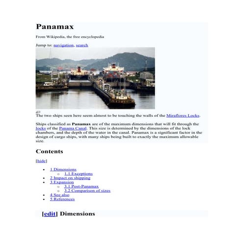 Panamax | PDF
