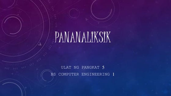 Pagbabalangkas | PPTX