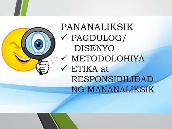 Myca's Report: Ang Paraan ng Paglikom ng Datos and Paraan ng Pagsusuri ...