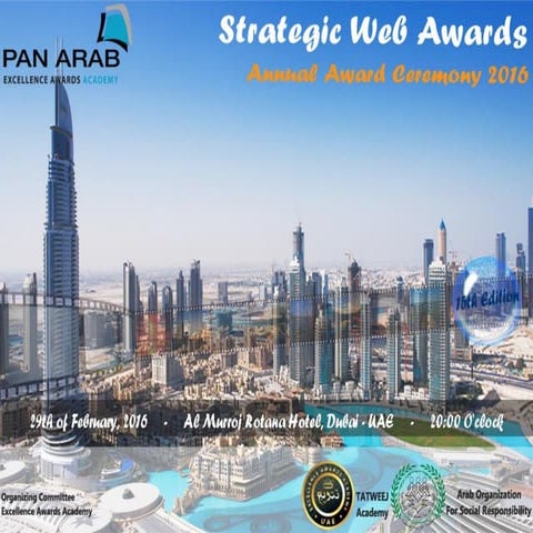 Pan arab excellence awards overview-REVISED | PDF