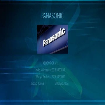 Panasonic | PPTX