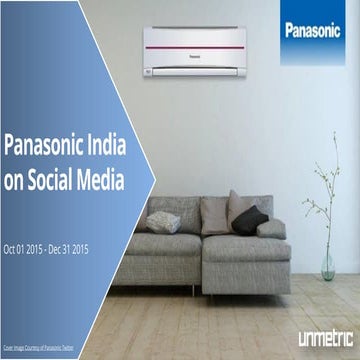 Panasonic India Social Media Analysis Q4 2015 | PDF