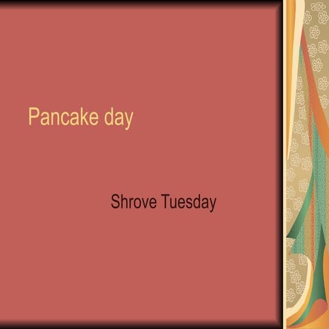 Pancake day | PPT