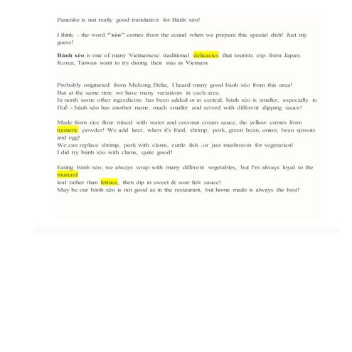 Pancake introdution | DOCX