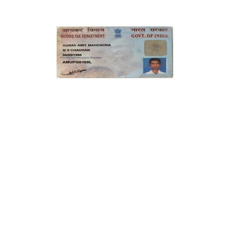 Pancard | PDF