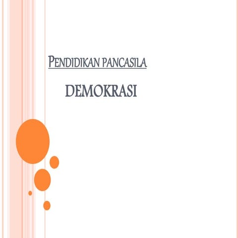 DEMOKRASI | PPTX