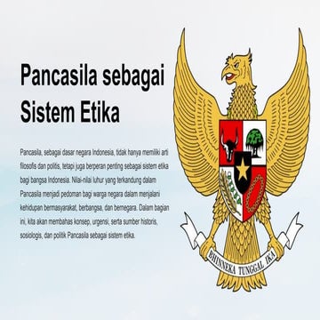 Pancasila sebagai Sistem Etika - Pendidikan Pancasila.pptx