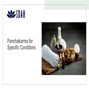 Panchakarma for Specific Conditions.pptx