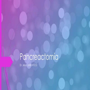 TRAUMA DE PANCREAS.pptx MEDICINA CIRUGIA | PPTX