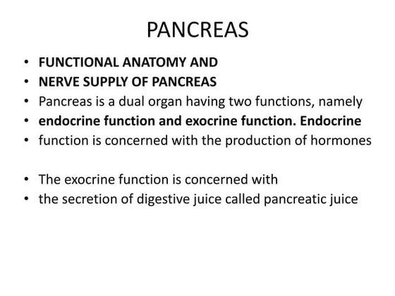 Pancreatic juice and functions PPT asha... | PDF