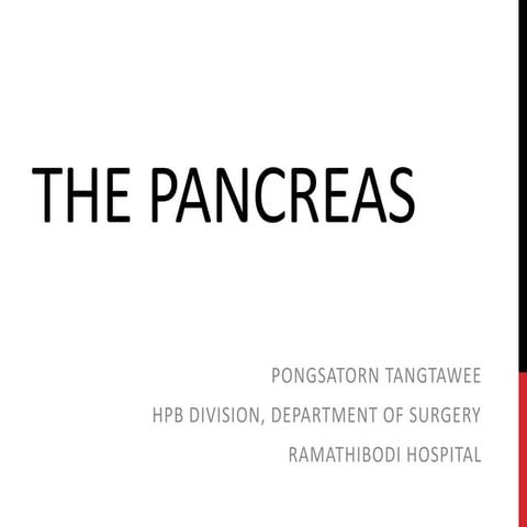 Pancreas lecture1 | PPTX