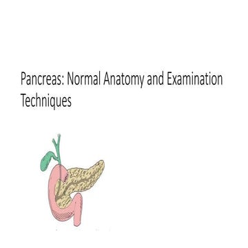 Pancreas RADIOLOGY | PPTX