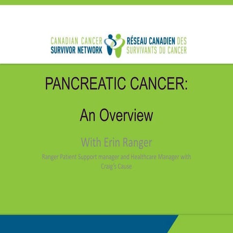 Pancreatic Cancer an Overview - CCSN 2024-02-29 | PPTX