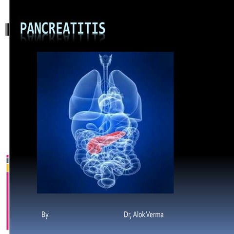 Pancreatitis | PPTX