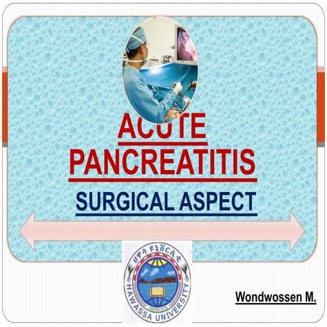 Acute Pancreatitis | PPTX