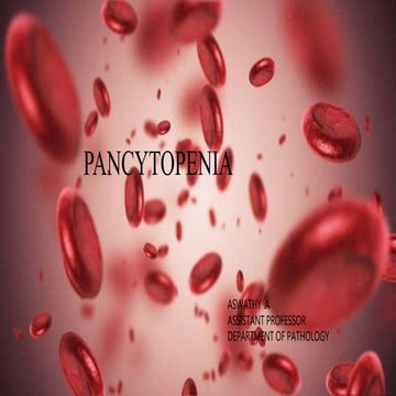 Pancytopenia | PPTX