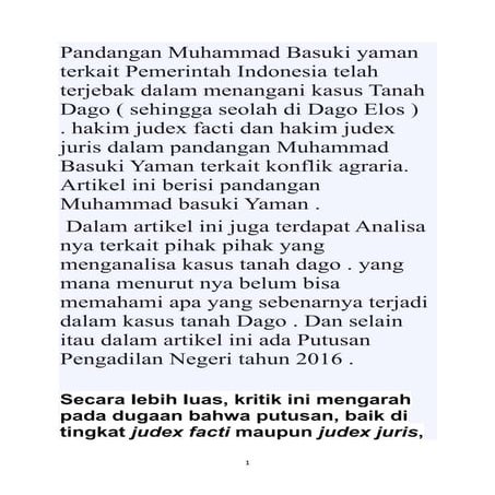 Muhammad Basuki yaman : Pemerintah Indonesia telah terjebak dalam menangani kasus Tanah Dago.pdf