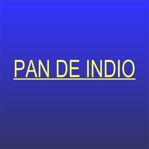 Pan de indio | PPT
