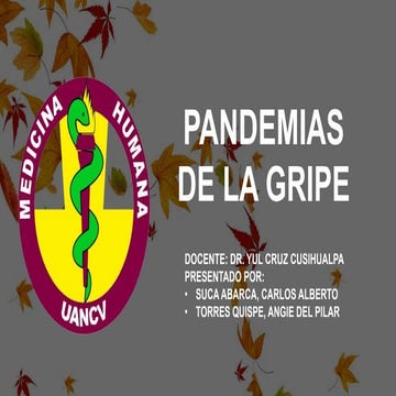 Gripe AsiáTica (1957) Diapositivas | PPT