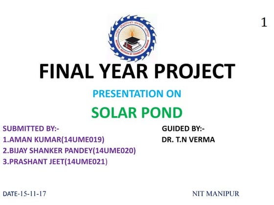 Solar pond | PPT