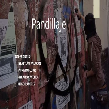 SESIÓN: CAUSAS DEL PANDILLAJE EN TU COMUNIDAD | PPTX
