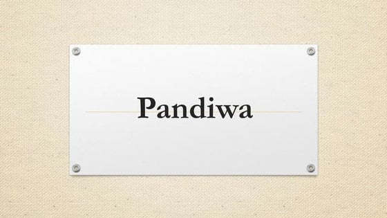 Grade 3 (PANDIWA) | PPT