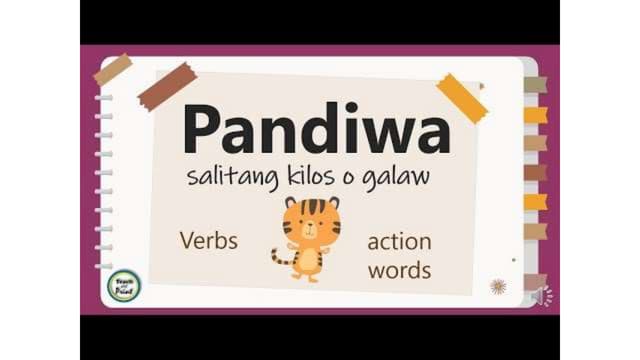Dalawang uri ng Pandiwa | PPTX