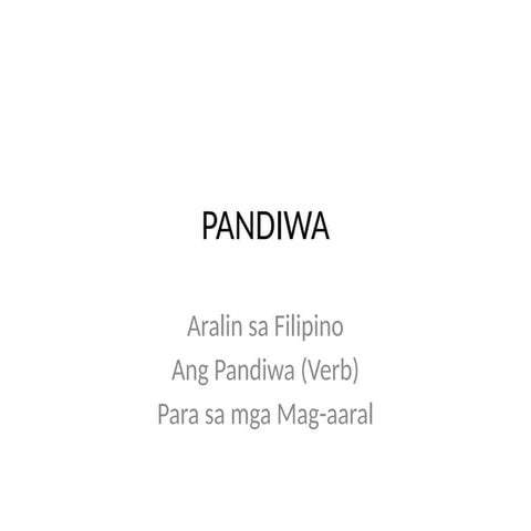 FILIPINO 5.pptx Pagkakaiba ng Pang-uri at Pang-abay | PPTX