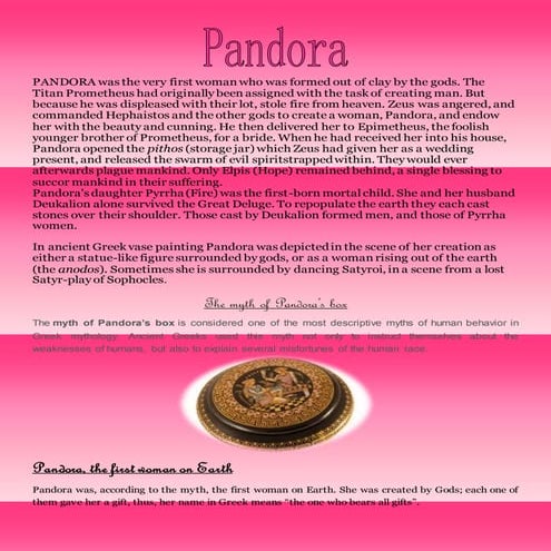 Pandora | PDF