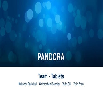 Pandora Business Analysis and Prognosis | PDF