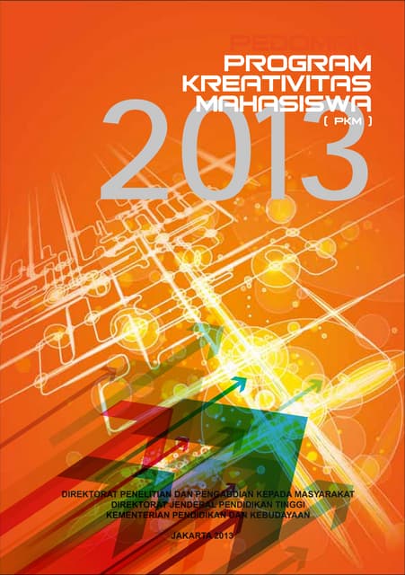 Materi PKM atau Program Kreativitas Mahasiswa | PPT