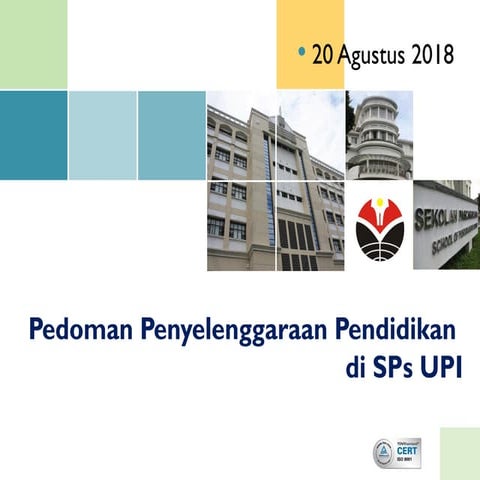 Panduan Akademik SPs UPI 2018 (Untuk Pembukaan PraPerkuliahan).pptx