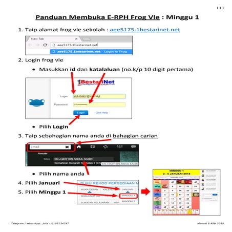 Panduan e rph online | PDF