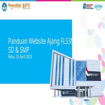 PANDUAN FLS3N SD dan SMP tahun 2025.pptx