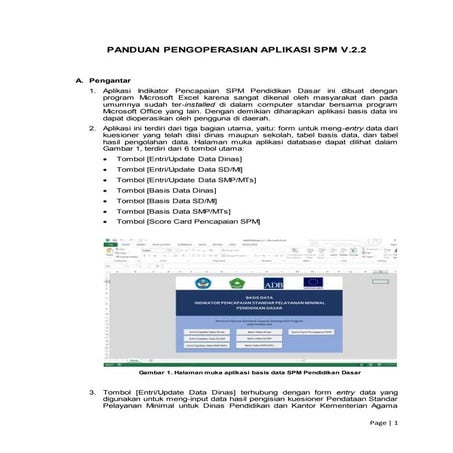 Panduan input data sqa | PDF